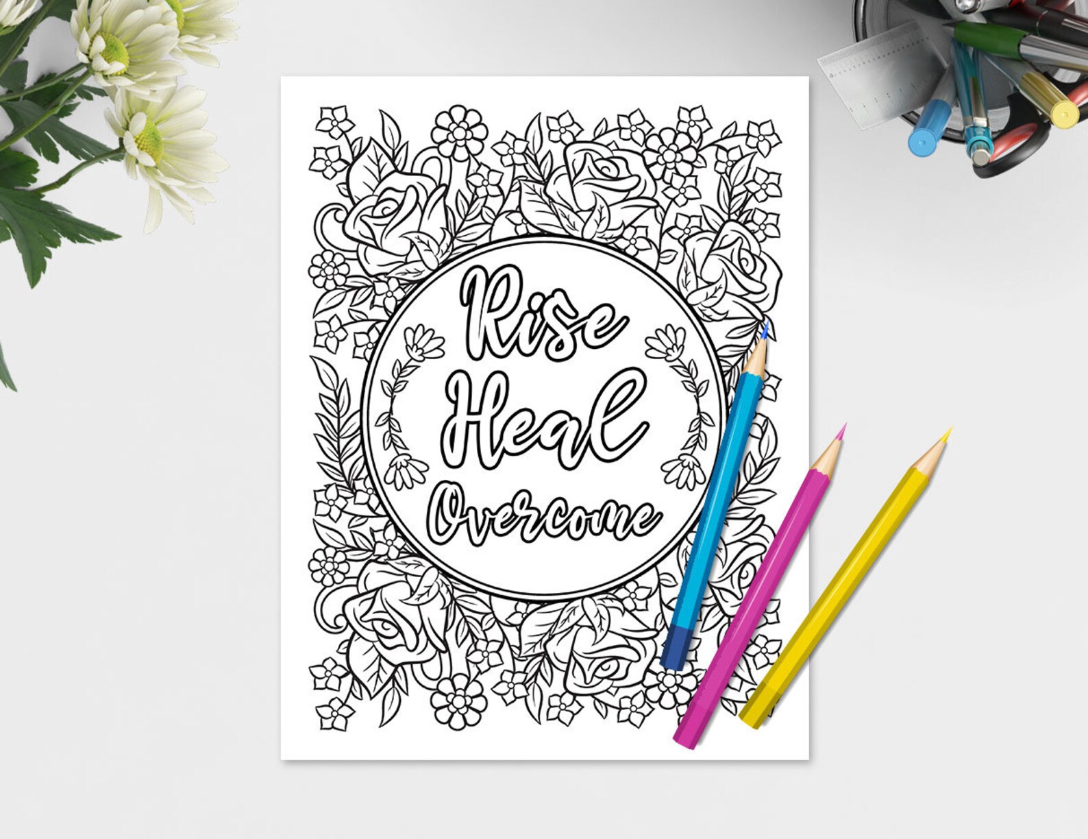 Sober Life Sobreity Coloring Pages Set 4 / Downloadable - Etsy