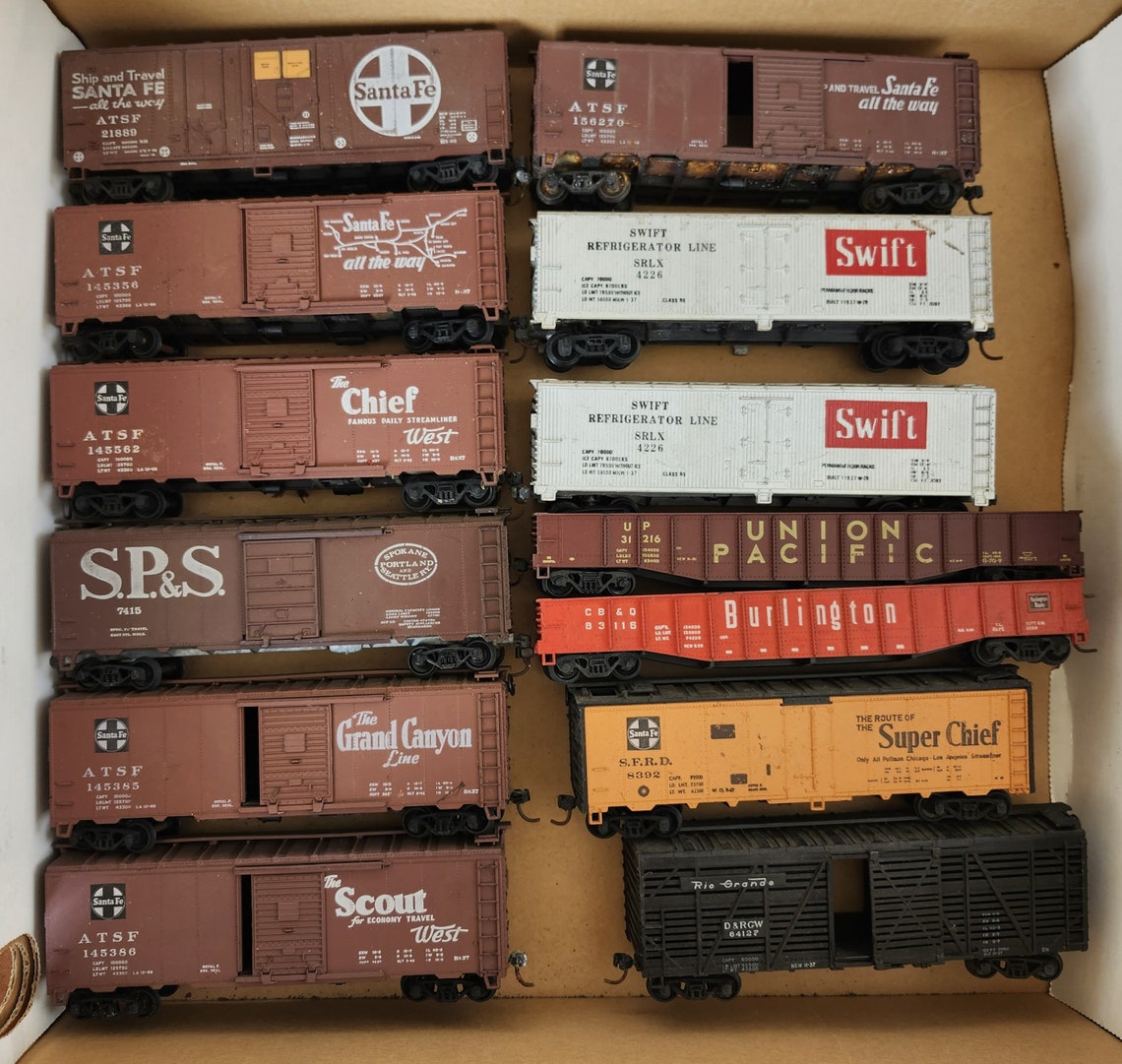 HO Rolling Stock Cars - Etsy