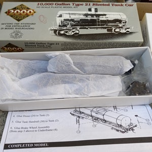 HO Train Car Model Kits - Build Your Own - Etsy