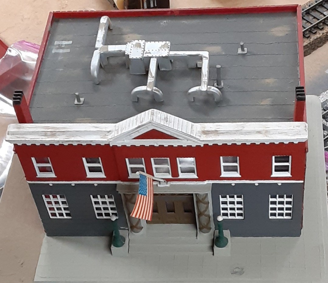 HO Scale Model Buildings and Structures - Etsy