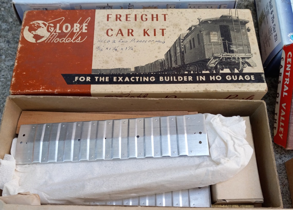 HO Train Car Model Kits - Build Your Own - Etsy