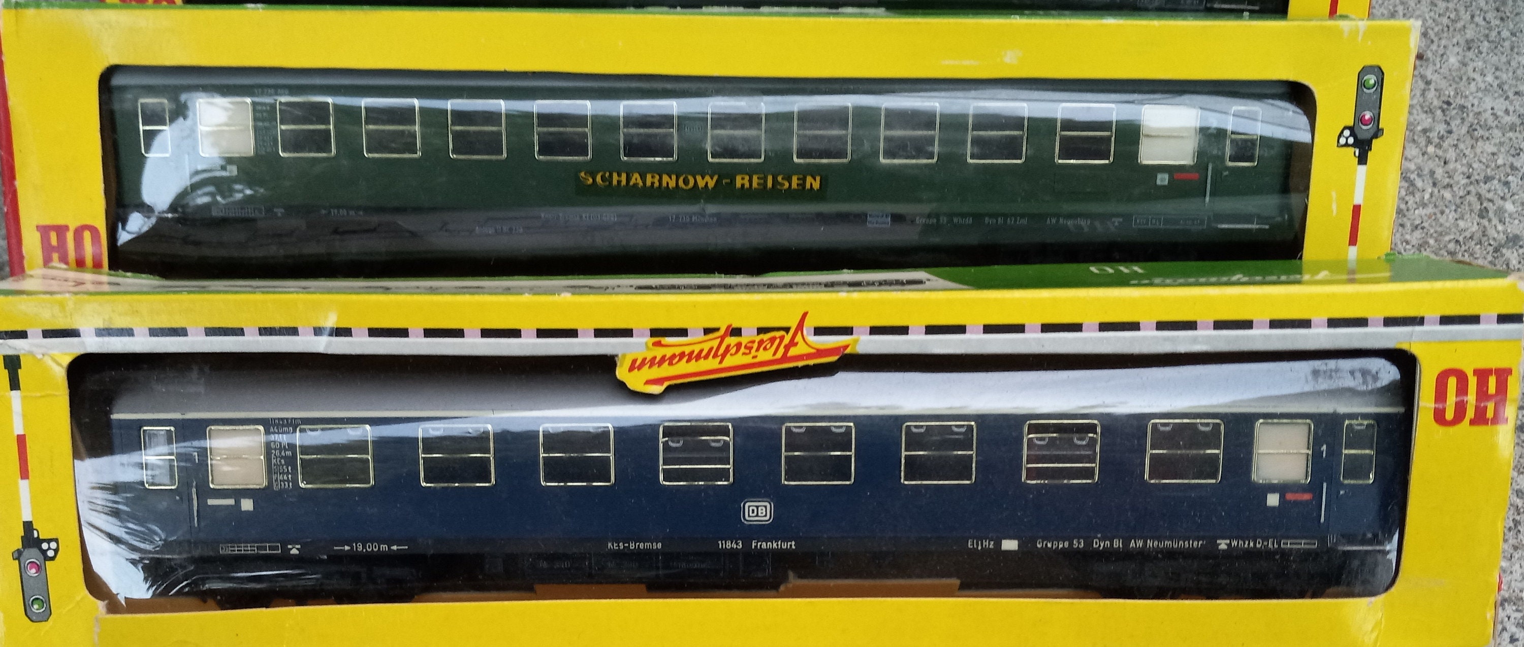 HO Scale Passenger Train Cars - Etsy