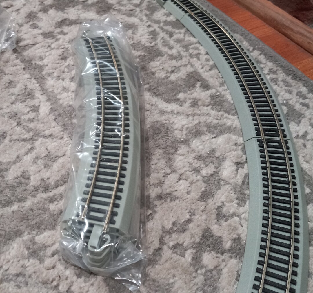 HO EZ Track Sets of 6 Curved for Half Circle 36 Dia. - Etsy