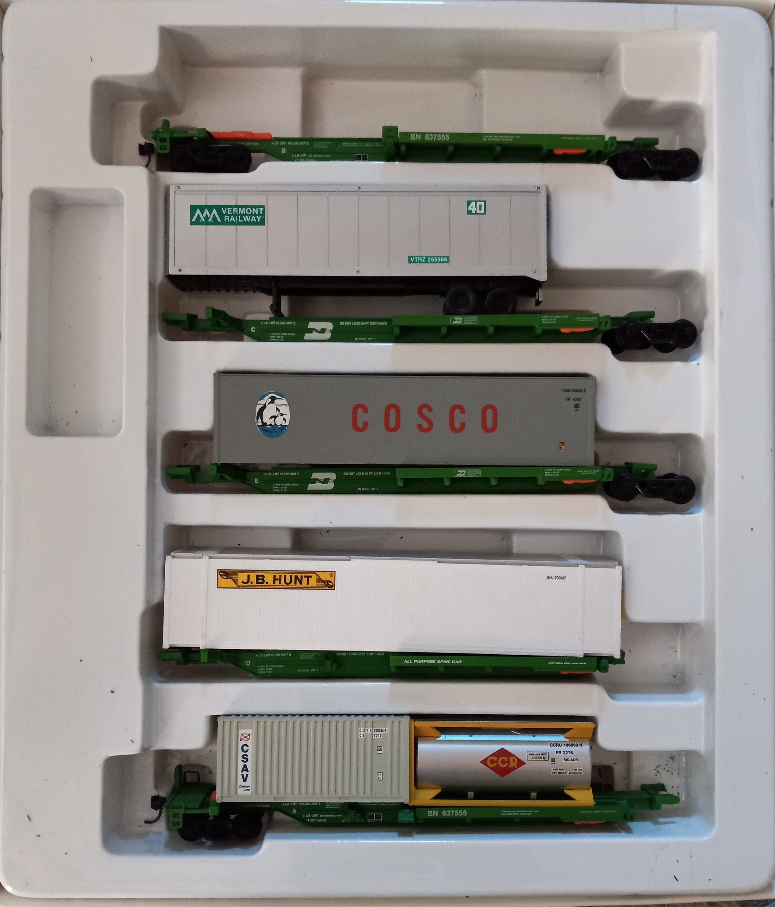 HO Stack Well and Spline Train Cars - Etsy