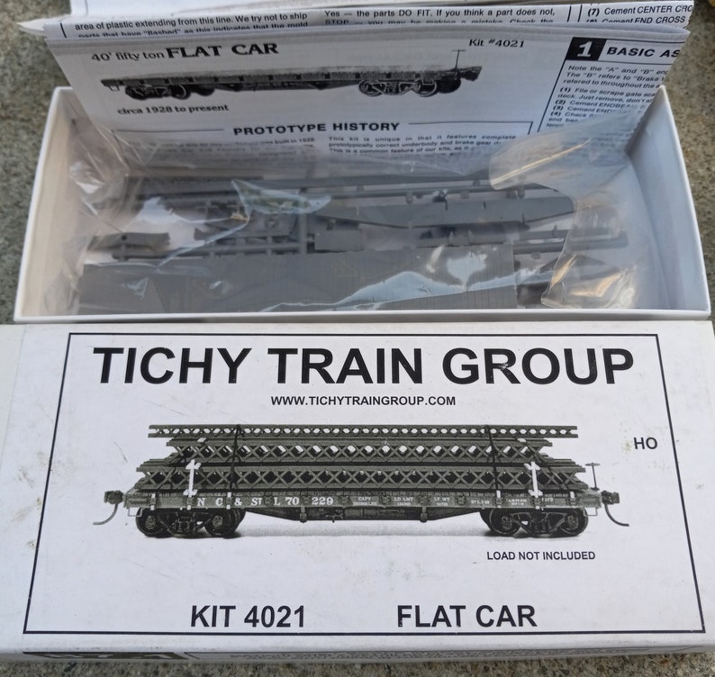 HO Train Car Model Kits Build Your Own - Etsy
