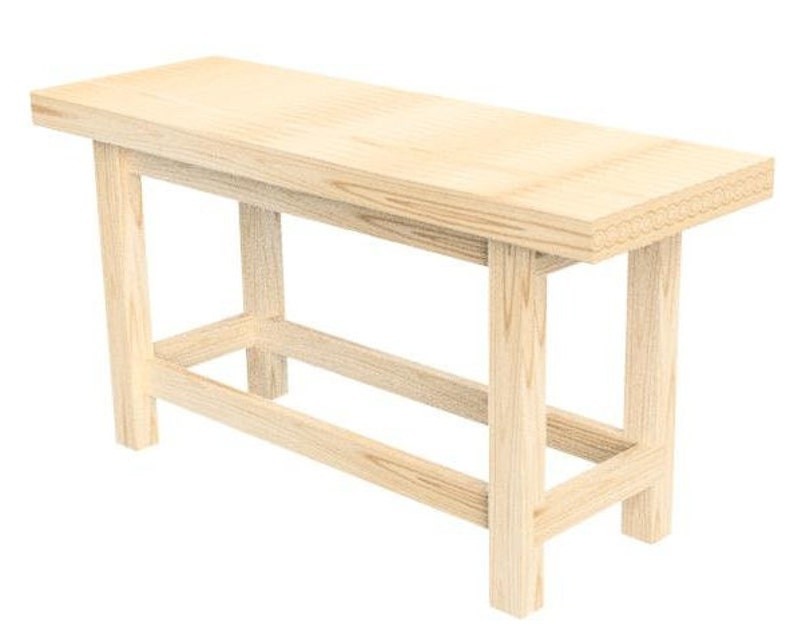 Digital Plans for Simple 2X4 Workbench DIY - Etsy