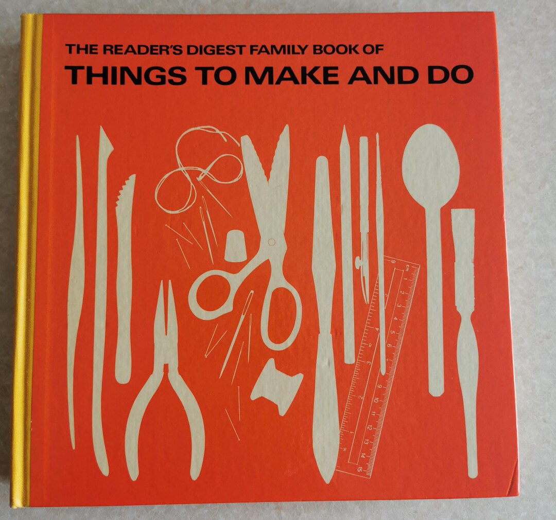 Vintage 1970s Reader's Digest Craft Book: Retro DIY Projects - Etsy