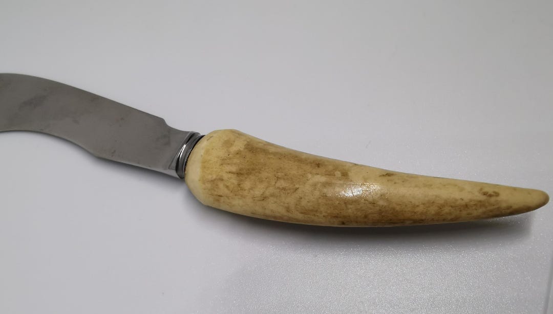 Vintage Antler Handle Butter Knife – Rustic Country House Tableware ...