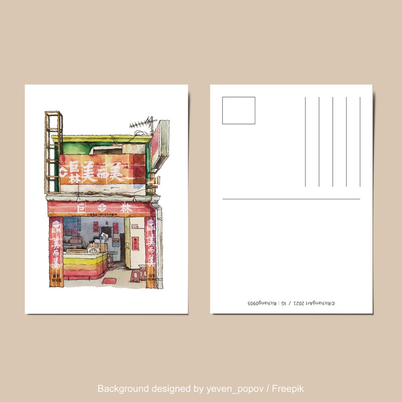 Postcard Store - Etsy