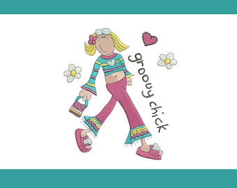 Chick Embroidery - Etsy