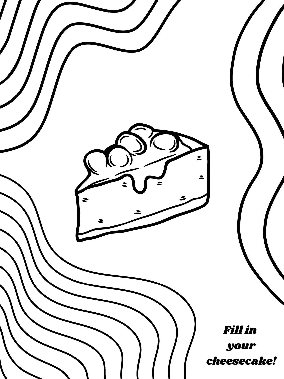 Shavuot - 5 Coloring Pages - Etsy
