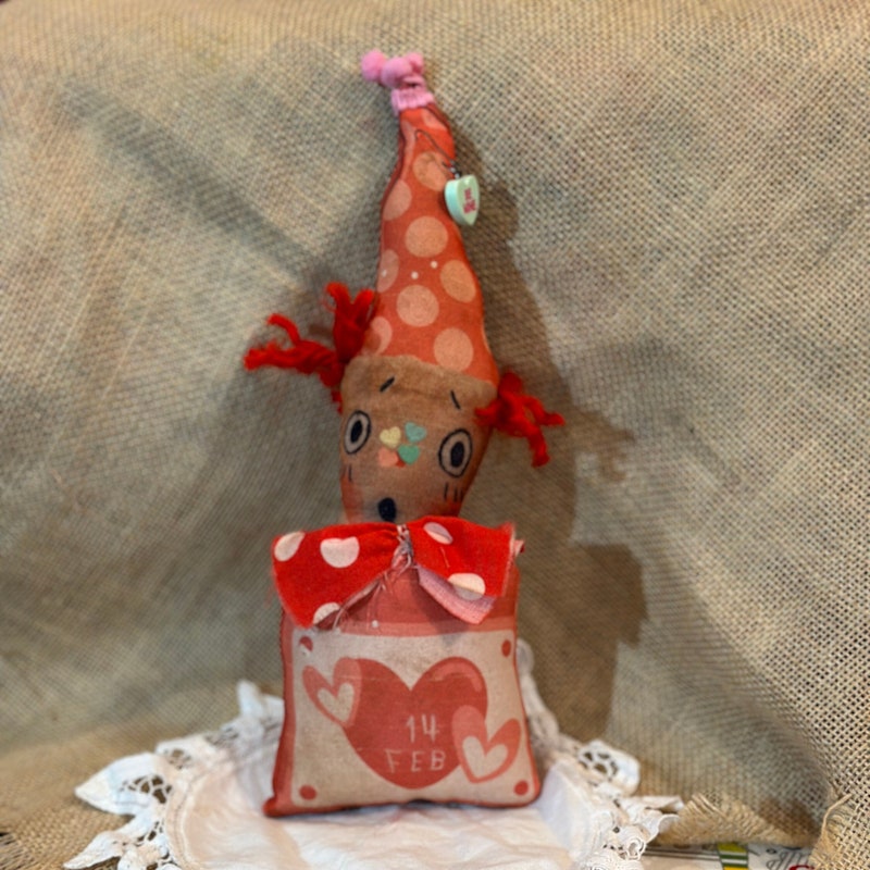 Primitive Valentine - Etsy