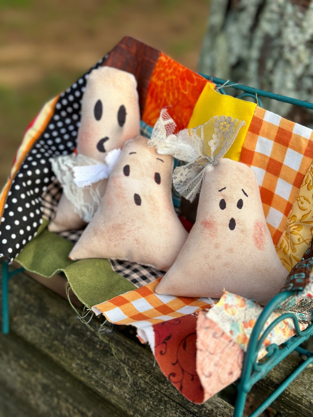 Primitive Handmade Ghosts, Ghost Bowl Fillers, Farmhouse Fall Decor ...