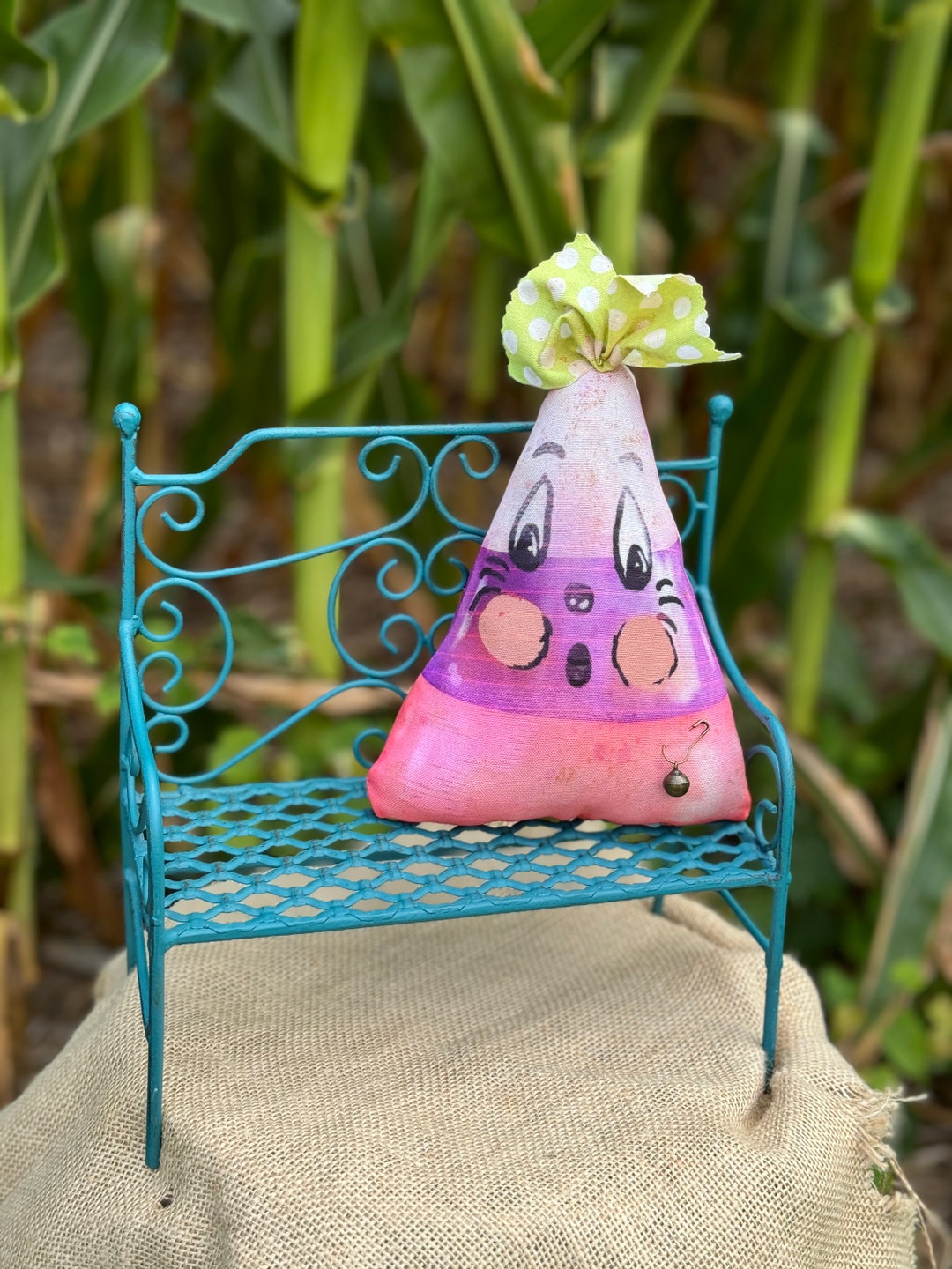 Handmade Primitive Candy Corn Doll Farmhouse Fall Bowl Fillers Shelf ...