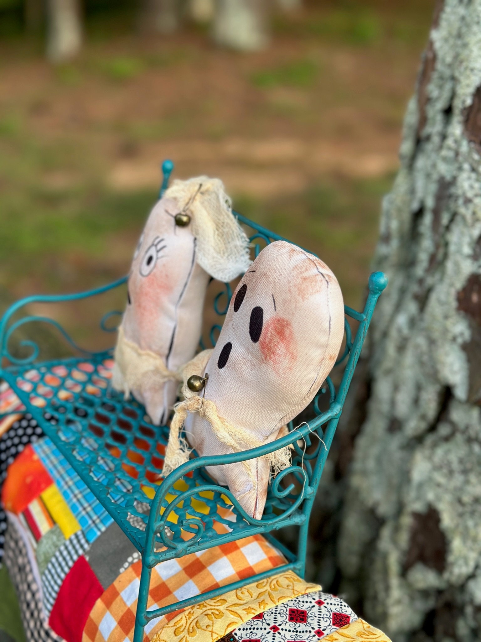 Handmade Primitive Ghosts, Farmhouse Ghosts, Bowl Fillers, Fall Decor ...