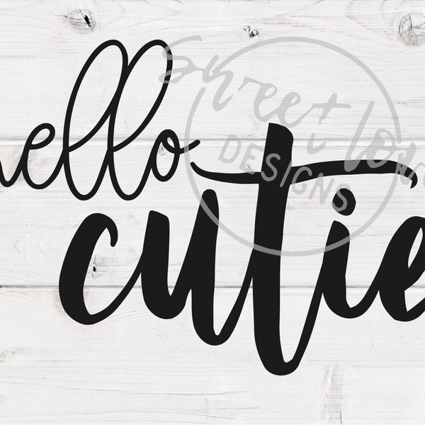 Hey Cutie - Etsy