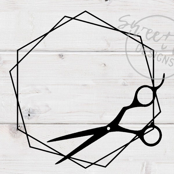 Hair Shears Svg - Etsy