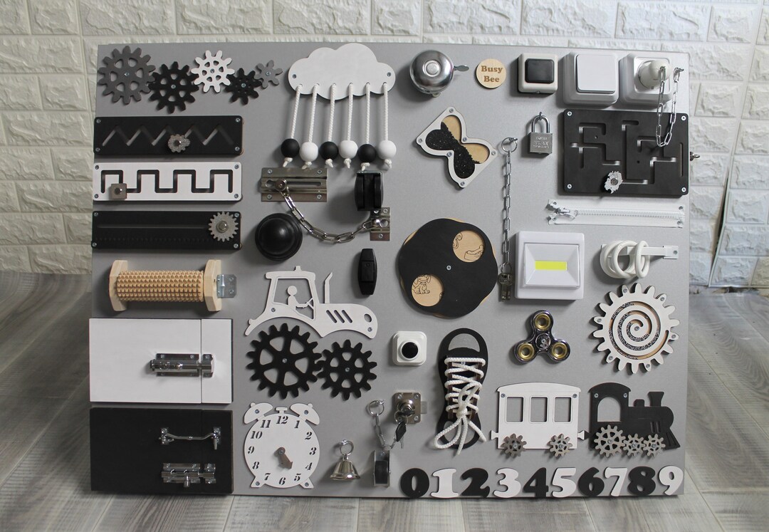 Fidget Toy Busy Board 80x60 Cm Baby Boy Girl Gift - Etsy