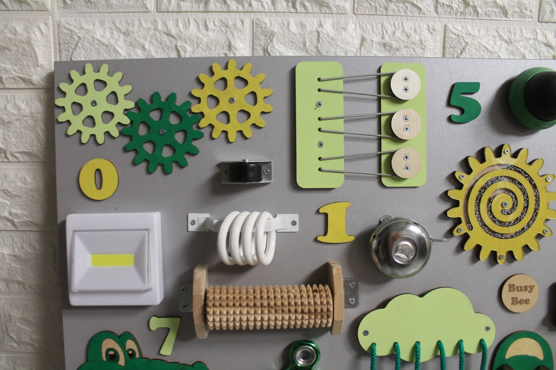 Baby Boy Gift Busy Board 70x60 Cm Toddler Busyboard Wooden - Etsy