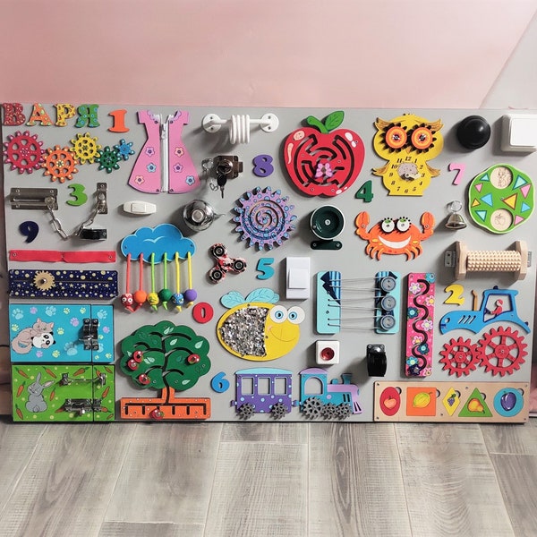 Toddler Activity Board - Etsy