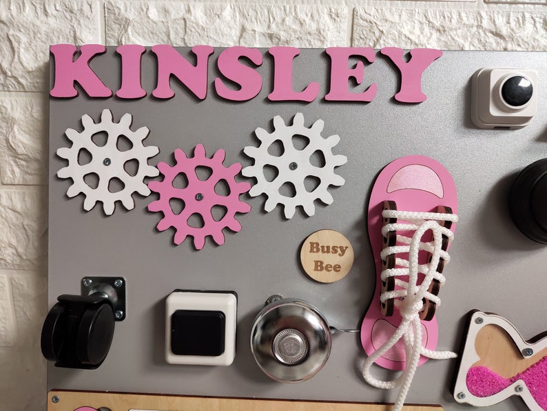 Montessori Busy Board: Sensory Fidget Toy, Motor Skill Development - Etsy