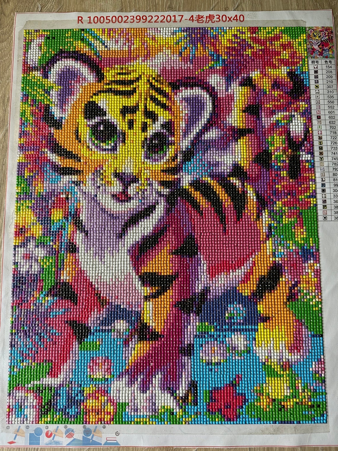 5D Lisa Frank DIY Diamond Painting - Etsy