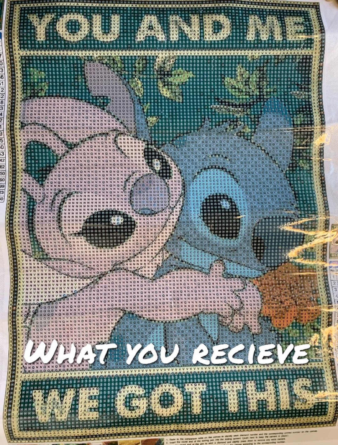 5D DIY Stitch and Angel Diamond Painting - Etsy