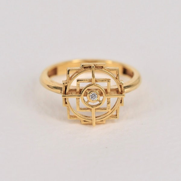Geometry Ring - Etsy