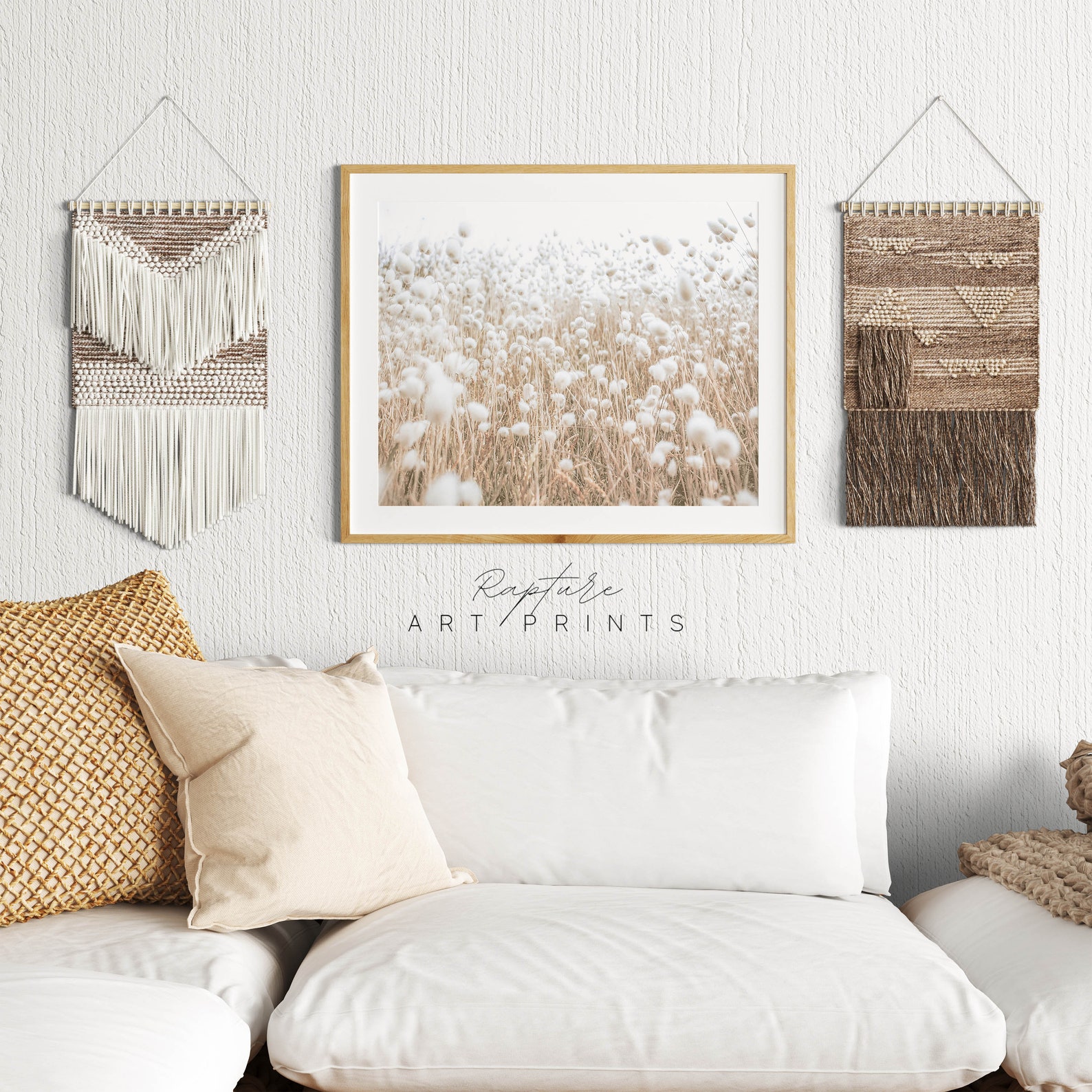 Botanical Wall Art, INSTANT DOWNLOAD, Grass Field Print, Boho Nature ...