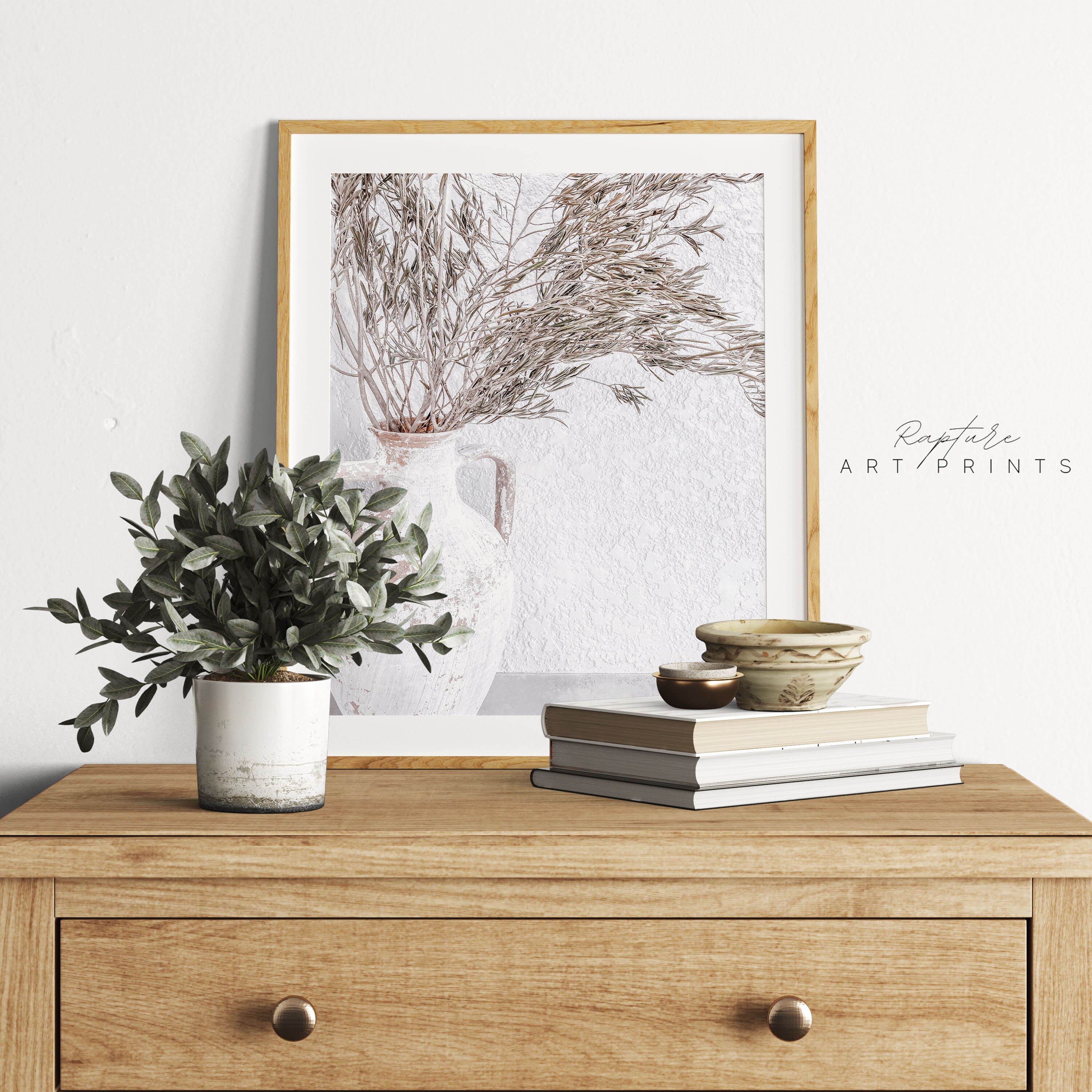 Greece Wall Art, Olive Branch Print, INSTANT DOWNLOAD, Farm House Decor ...