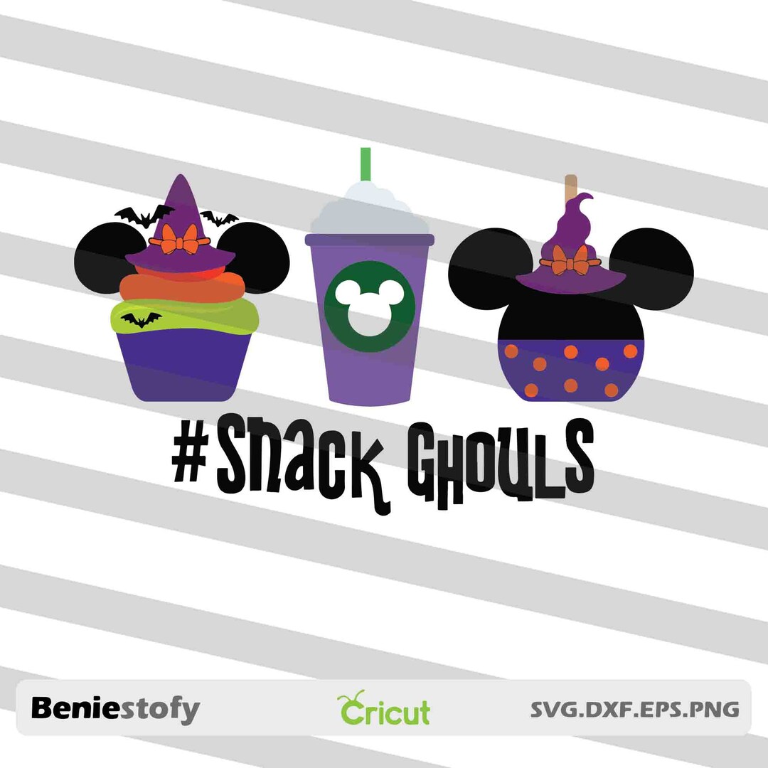 Snack Svg Cartoon Svg Halloween Svg Cricut File Clipart - Etsy