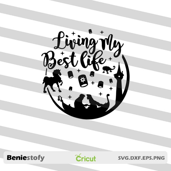 Living My Best Life Svg - Etsy