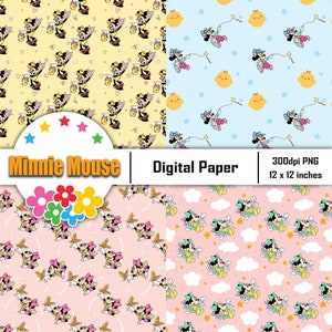 Mouse Seamless Pattern, Scrapbook, Digital Paper, Wallpaper, Background ...