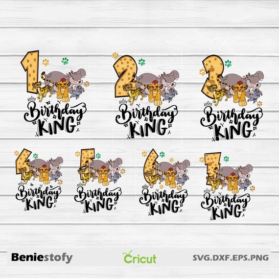 Bundle Birthday King Svg Birthday Svg Cricut File Clipart - Etsy