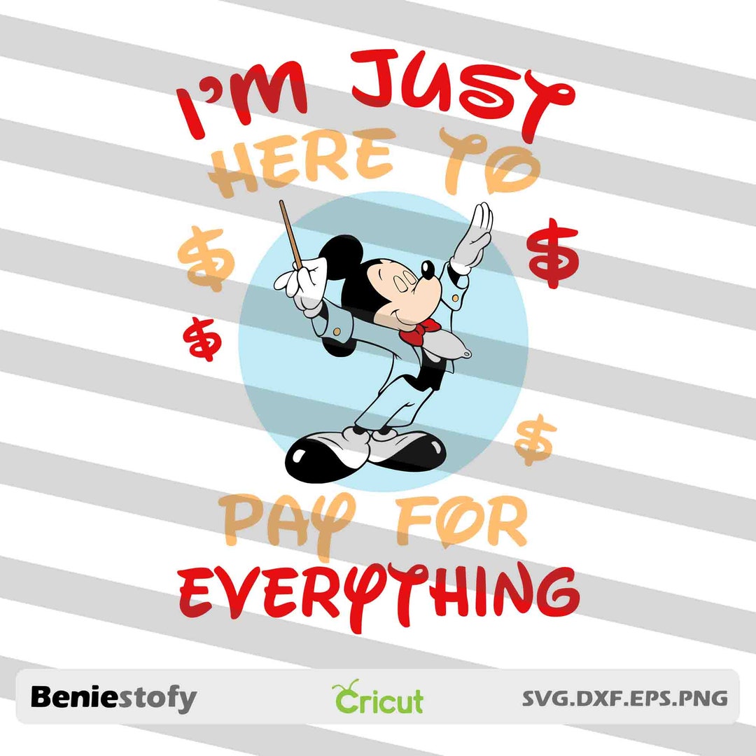 Ratón svg, dibujos animados svg, archivo cricut, imágenes prediseñadas ...
