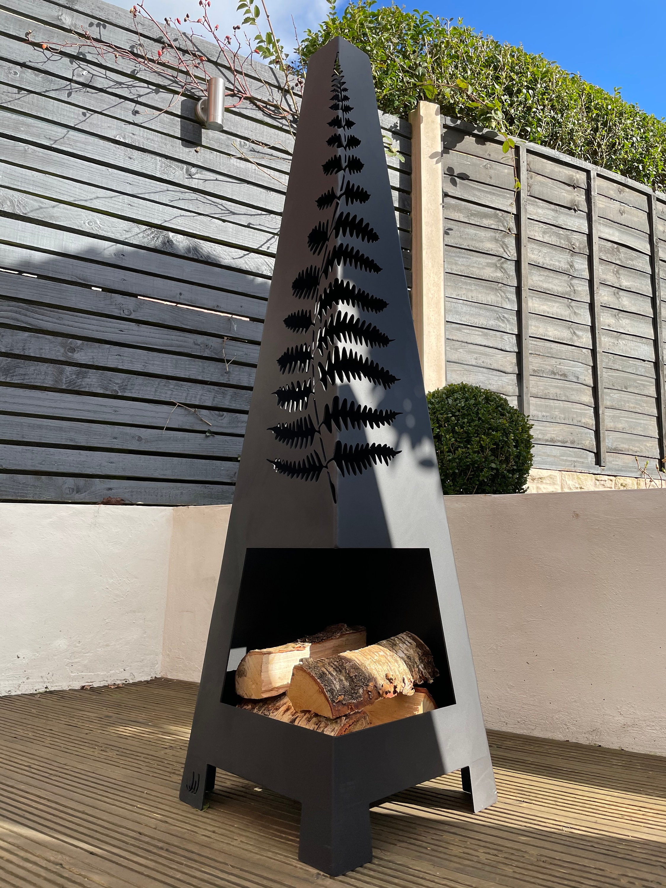 Metal Chiminea