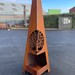 Tree of Life - Laser Cut Steel Garden Chiminea, Patio Heater, Log ...