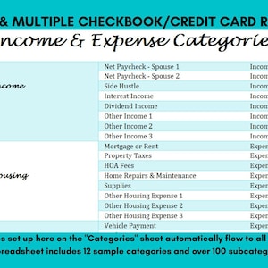 Budget, 6 Registers in 1, Checkbook and Credit Card Register and ...