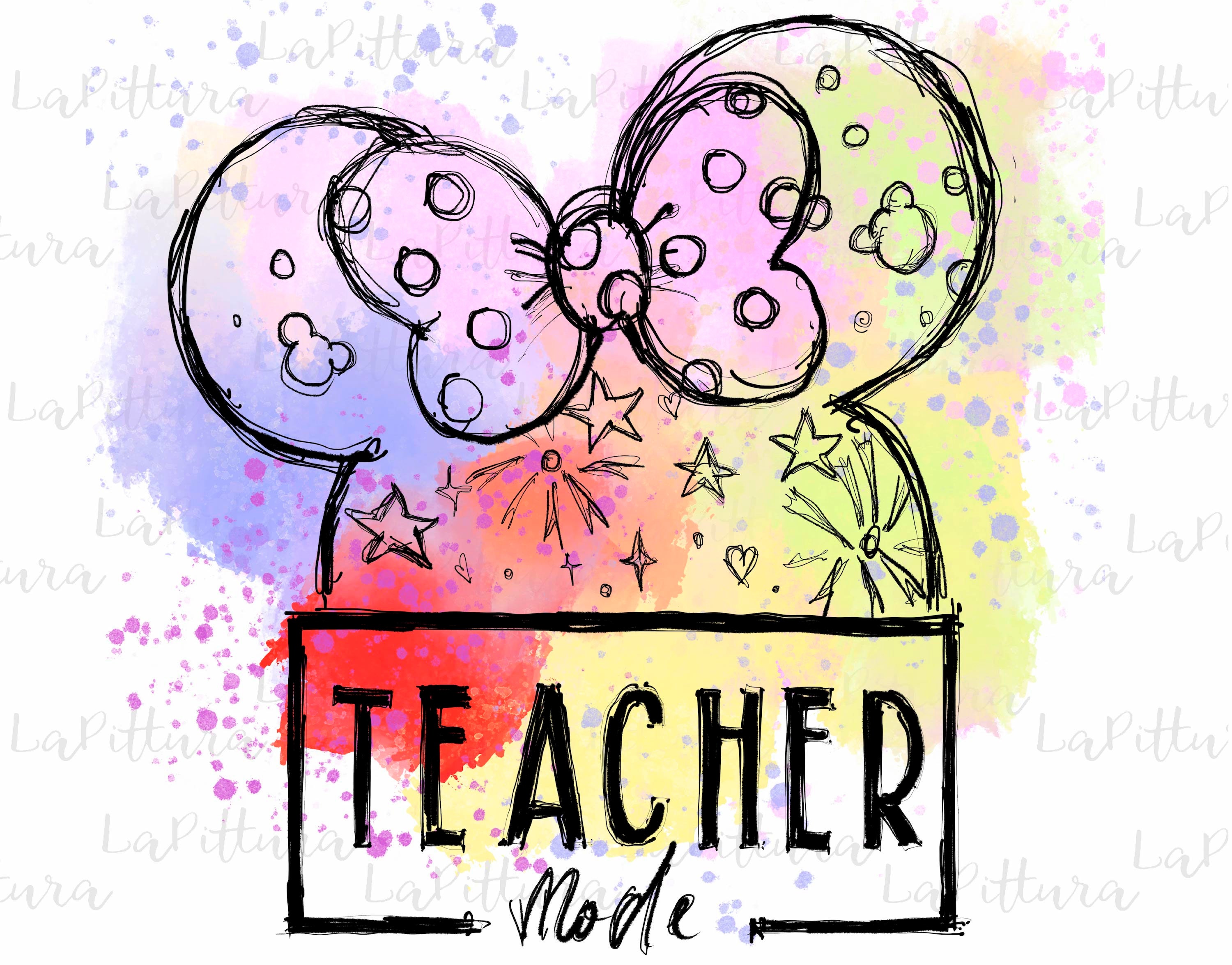 Teacher Mode Png Teaching Mode Png Gift for Teacher Teacher - Etsy