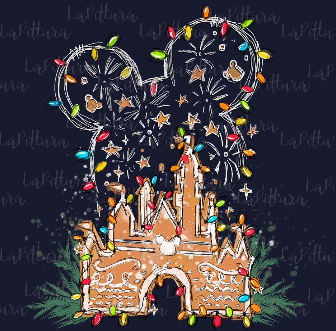 Gingerbread Castle Png, Castle Clipart Printable Digital Download - Etsy