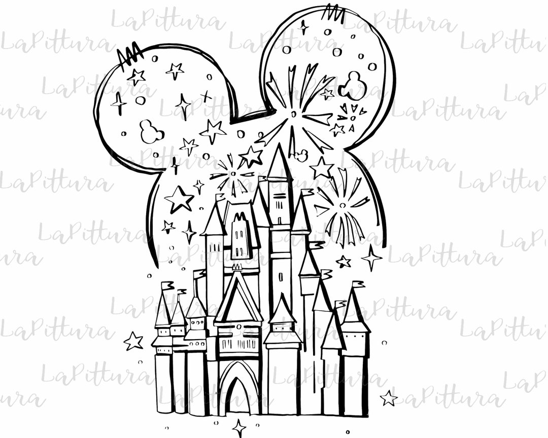 Castle SVG, Castle Svg File, Castle Png Clipart Printable Digital ...