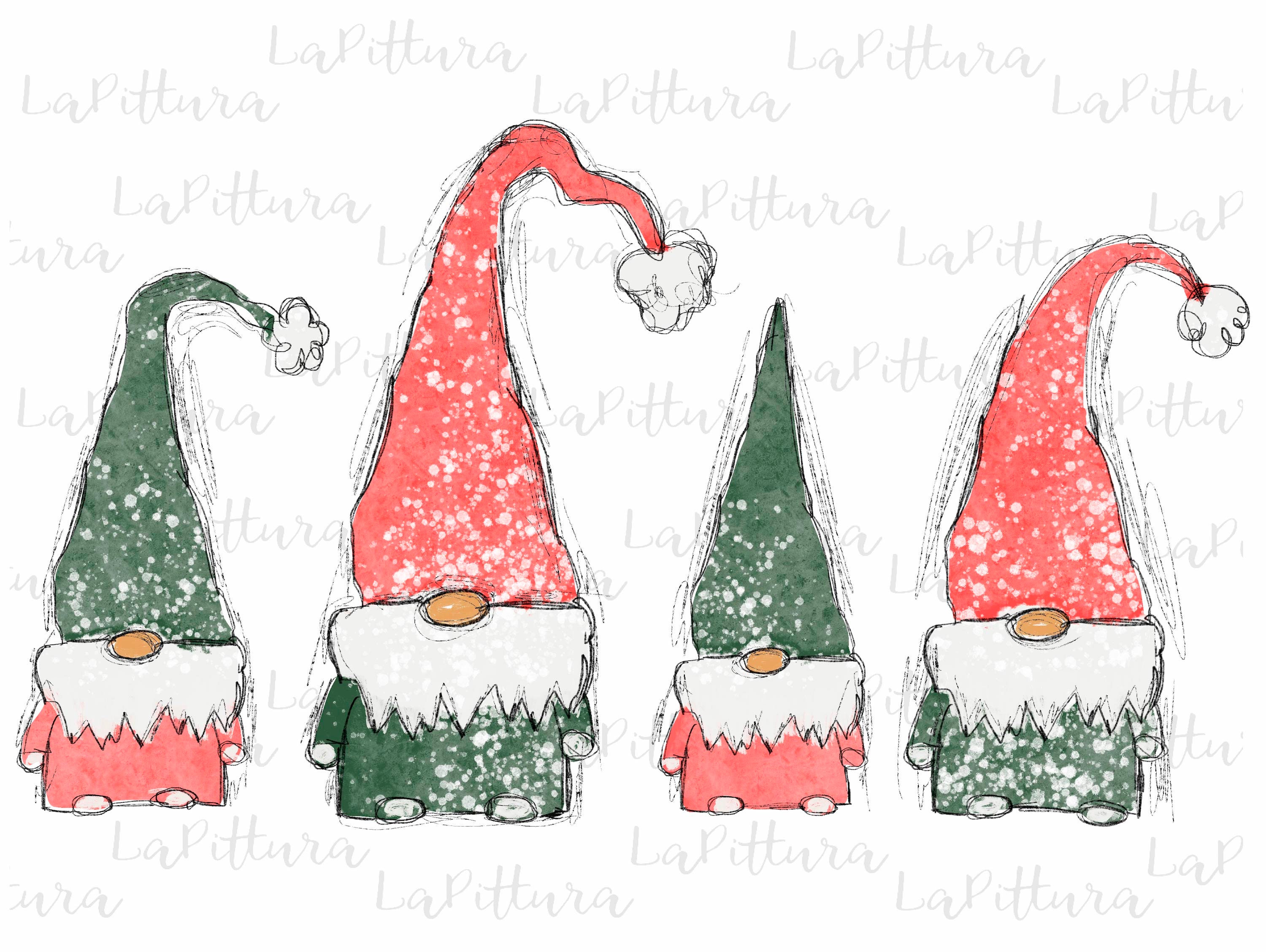 Christmas Gnomes Png Gnomes Design Christmas - Etsy