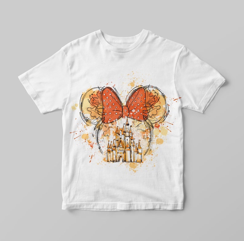 Fall Castle Doodles Watercolor Doodle PNG Pumpkin Png Hello - Etsy