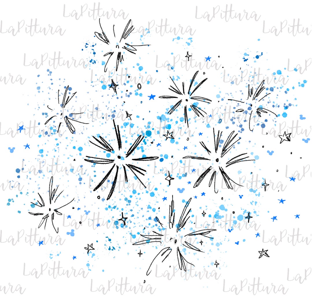 Firework PNG Firework Clipart Printable Digital Download - Etsy