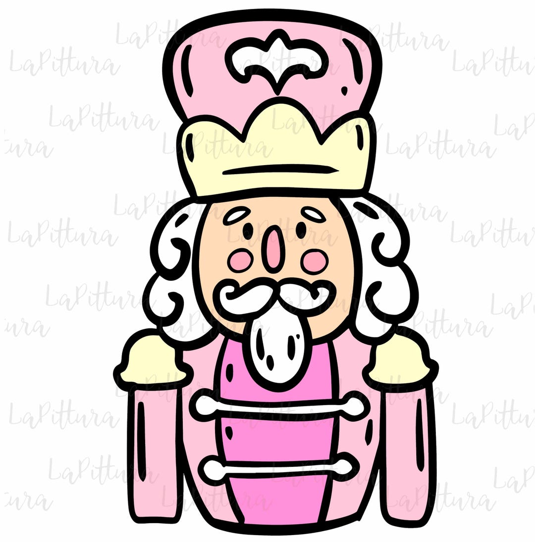Nutcracker SVG, Nutcracker Line Art, Christmas SVG, Printable Digital ...