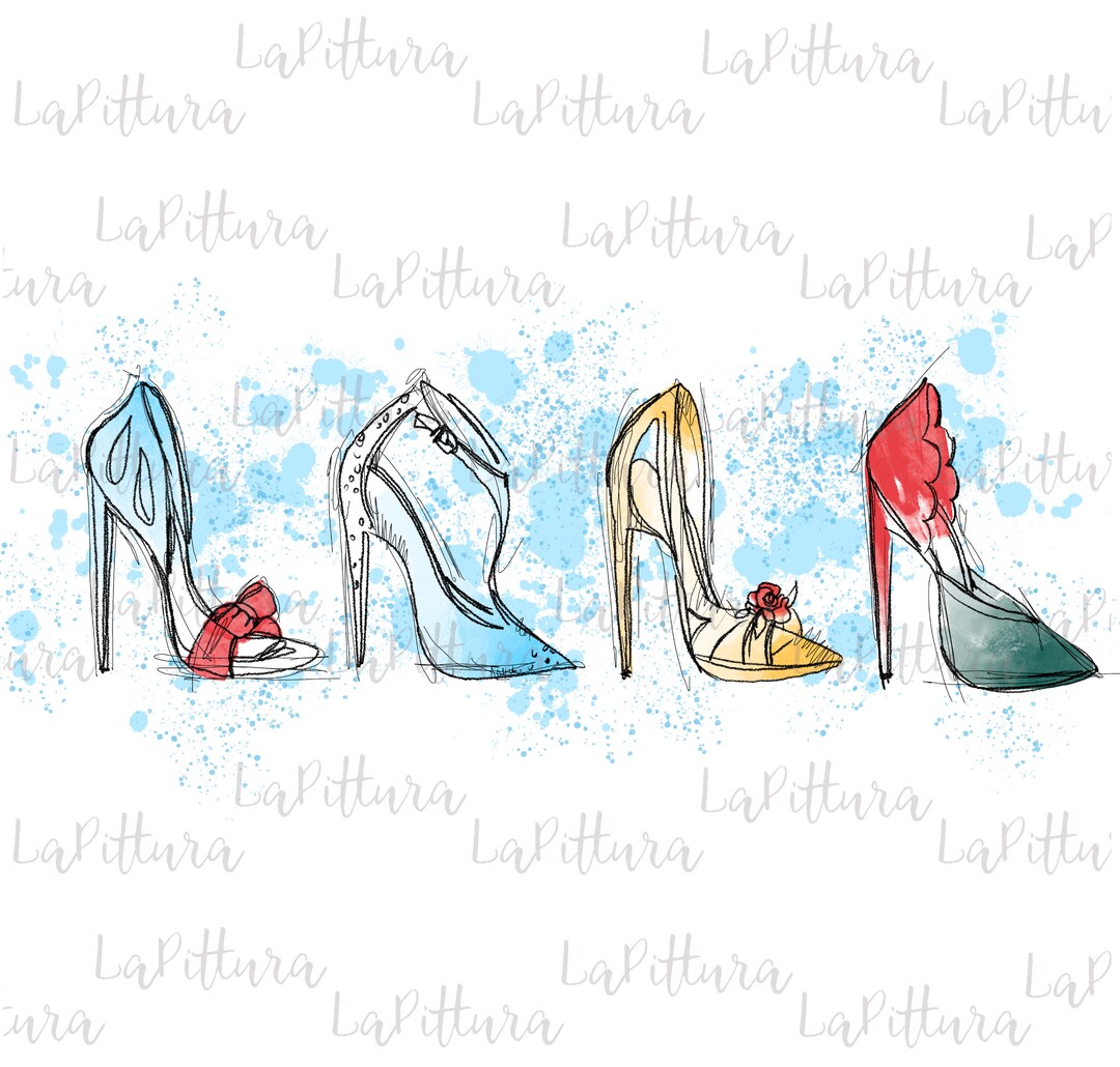 Christmas Princess Clipart, Christmas Png, Princess Shoes Png, All ...