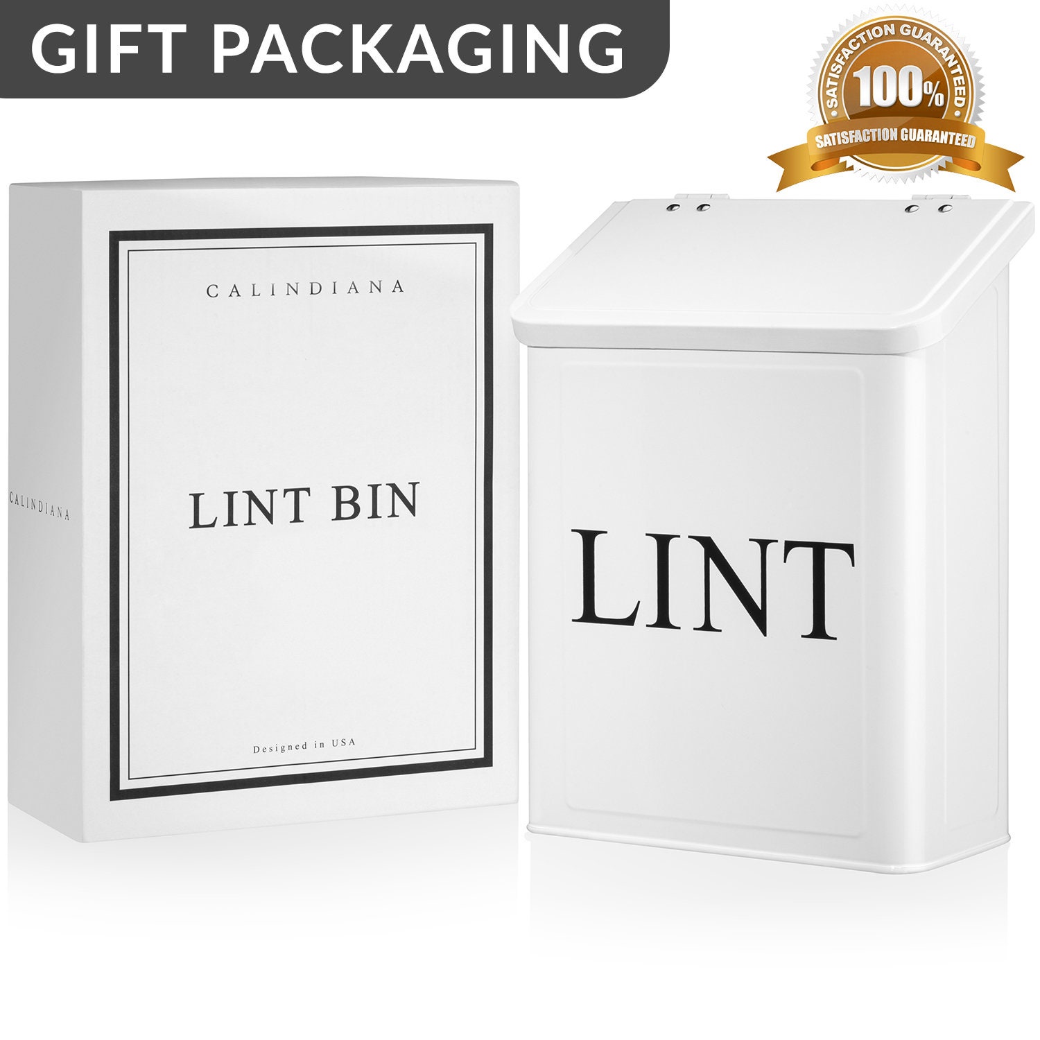 Magnetic Lint Bin Modern Farmhouse Laundry Room Wall Decor | Etsy New ...