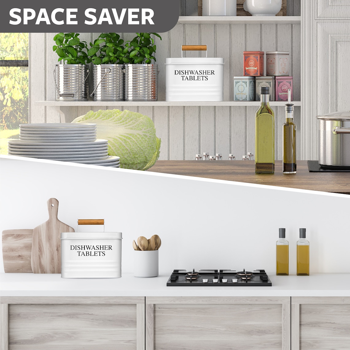 Dishwasher Detergent Pods Container Modern Farmhouse Kitchen - Etsy