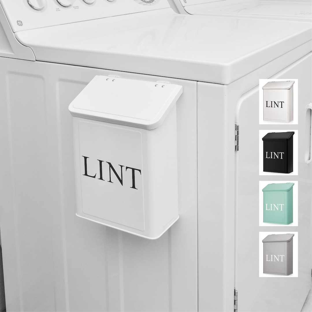 Calindiana Magnetic Lint Bin – Laundry Room Organization & Dryer Lint ...