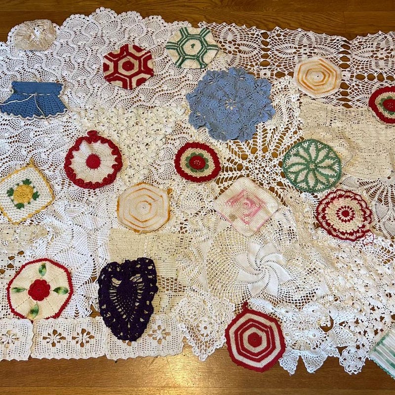 Repurposed Doily - Etsy